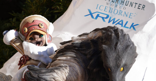 【写真】USJ「モンハン」初のVRアトラクション「モンスターハンターワールド：アイスボーン XR WALK」オープン詳細レポート｜あとなびマガジン