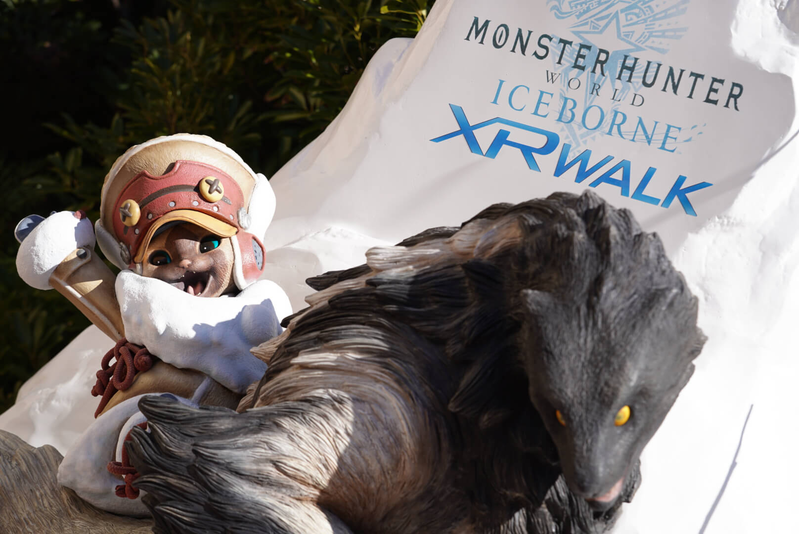 【写真】USJ「モンハン」初のVRアトラクション「モンスターハンターワールド：アイスボーン XR WALK」オープン詳細レポート｜あとなびマガジン