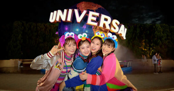 【写真】ももクロがUSJでCM撮影 楽天トラベル新テレビCM放送開始｜あとなびマガジン