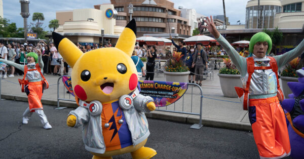 【写真】USJでポケモン 初グリーティング DJピカチュウやゴーストポケモンが登場｜あとなびマガジン