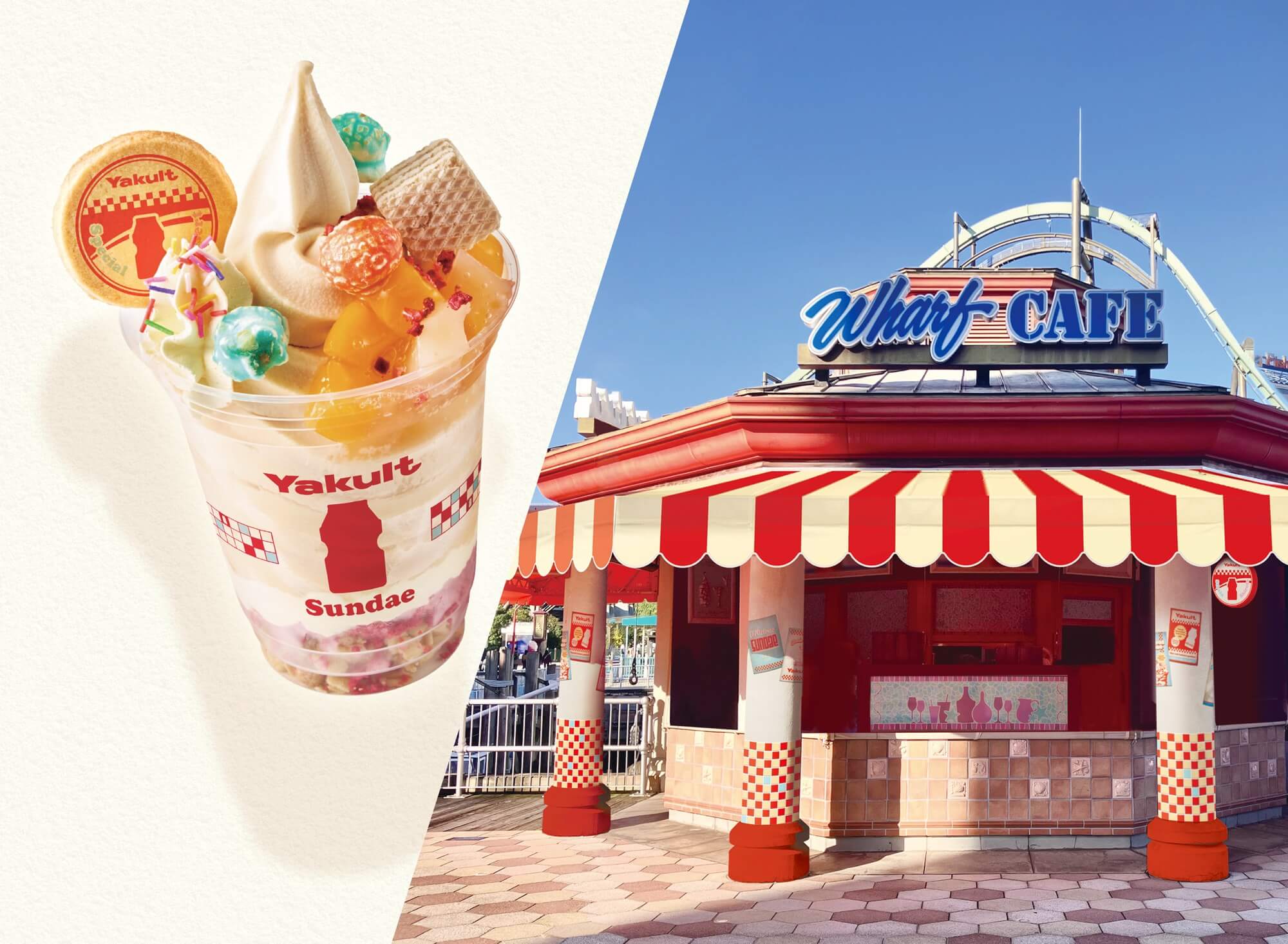 ヤクルト、USJで限定イベント「ヤクルト・ソフトクリームサンデー」販売＆ステッカーをプレゼント｜あとなびマガジン